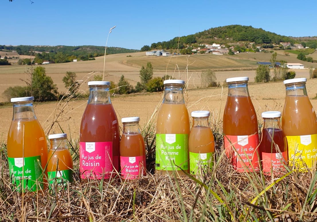 Ferme de Métou : les jus de fruits qui coulent de source - Good Occitanie